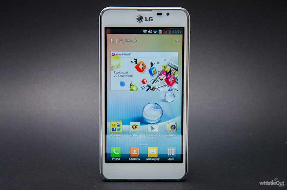 LG Optimus F5 review | WhistleOut