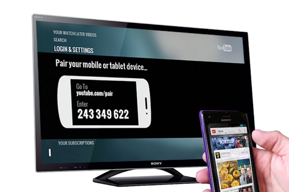 YouTube Pairing between your smartphone and TV explained | WhistleOut