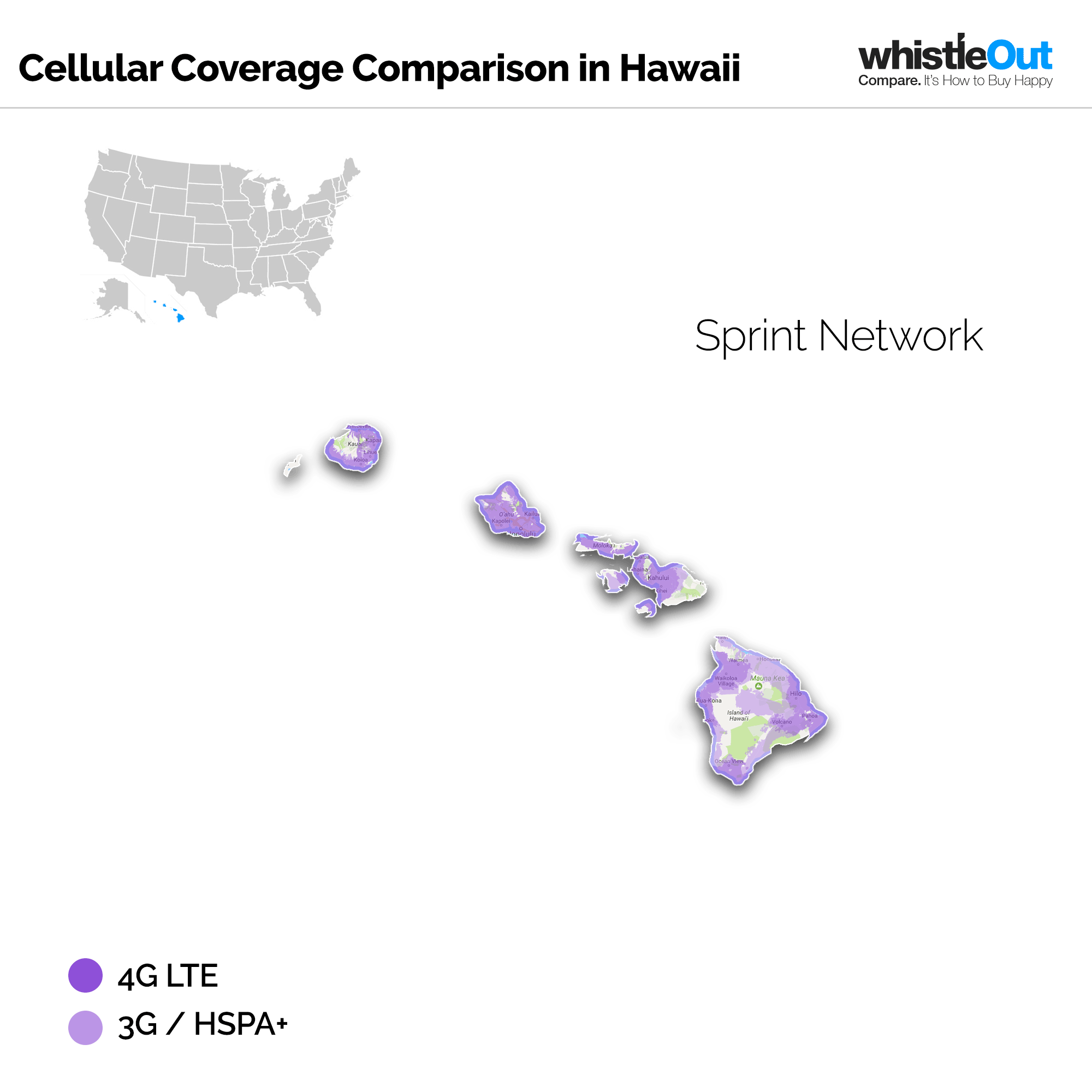 Best Cell Phone Coverage in Hawaii | WhistleOut