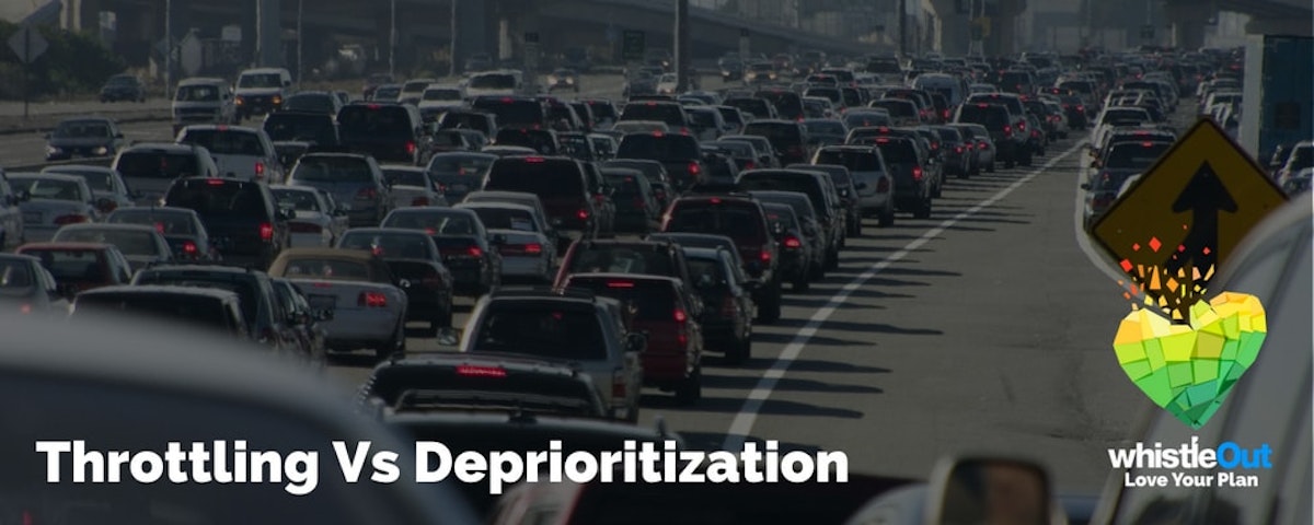 The Difference Between Throttling and Data Deprioritization | WhistleOut