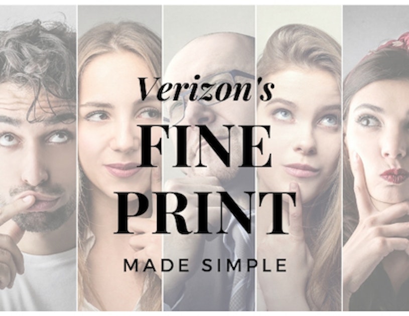 Verizon's Terms and Conditions: Deals, Installments, and Early ...