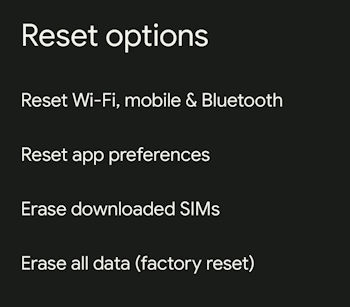 How to Reset an Android Phone | WhistleOut