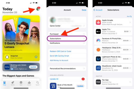 Easily Cancel Subscriptions From Your iPhone in Just a Few Clicks ...