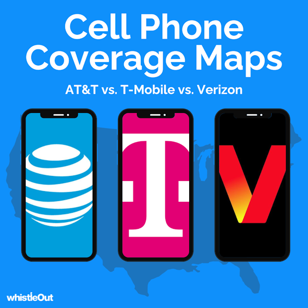 Best Cell Phone Coverage: Find the Strongest Network Near You | WhistleOut