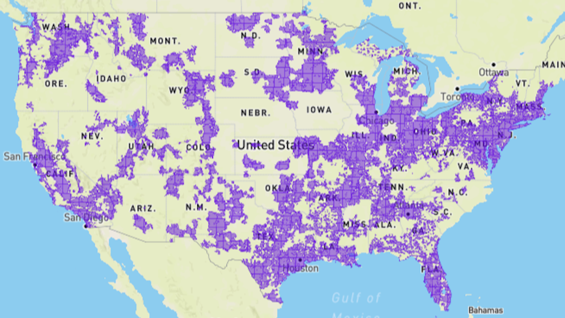 AT&T 5G Coverage Map: Are you covered by AT&T 5G? | WhistleOut