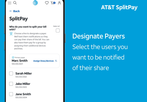 AT&T makes family plans easy to share with SplitPay | WhistleOut