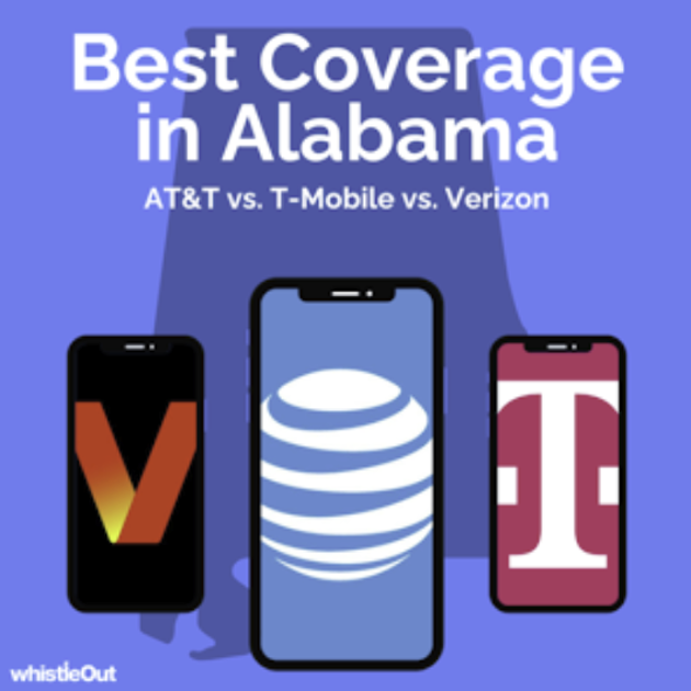 Best Cell Phone Coverage in Alabama | WhistleOut
