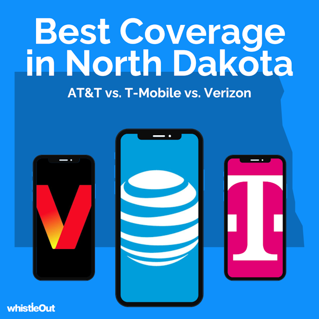 Best Cell Phone Coverage in North Dakota | WhistleOut