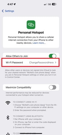 How to Change Your Hotspot Password | WhistleOut